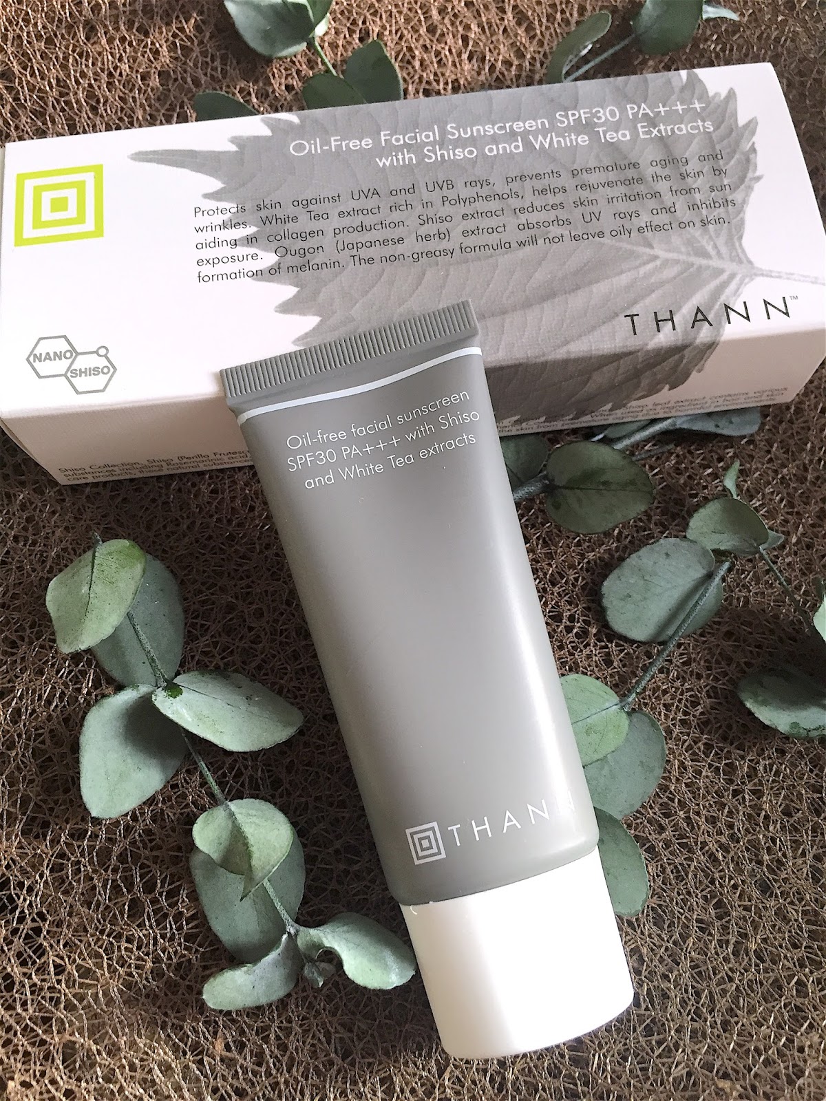 Makeup Secret: 夏天防曬特集之五 : 泰國 THANN 新出「天然紫蘇防曬面霜 SPF30 PA+++」