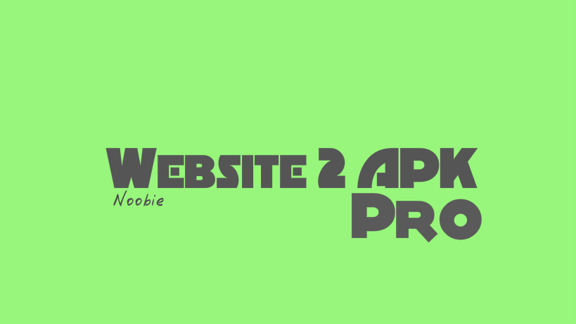 Tutorial Mengubah Website Blog Menjadi APK [Website 2 APK Builder]