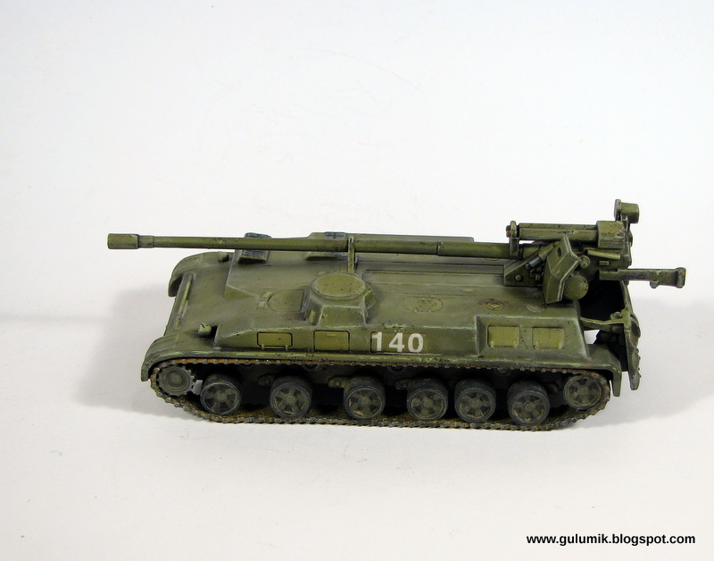 Gulumik Military Models: 2S5 Giatsint-S 152mm 1/72