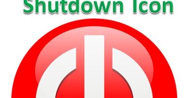 Create A Single Scheduled Shutdown Button On Your Desktop By Using Notepad Commends