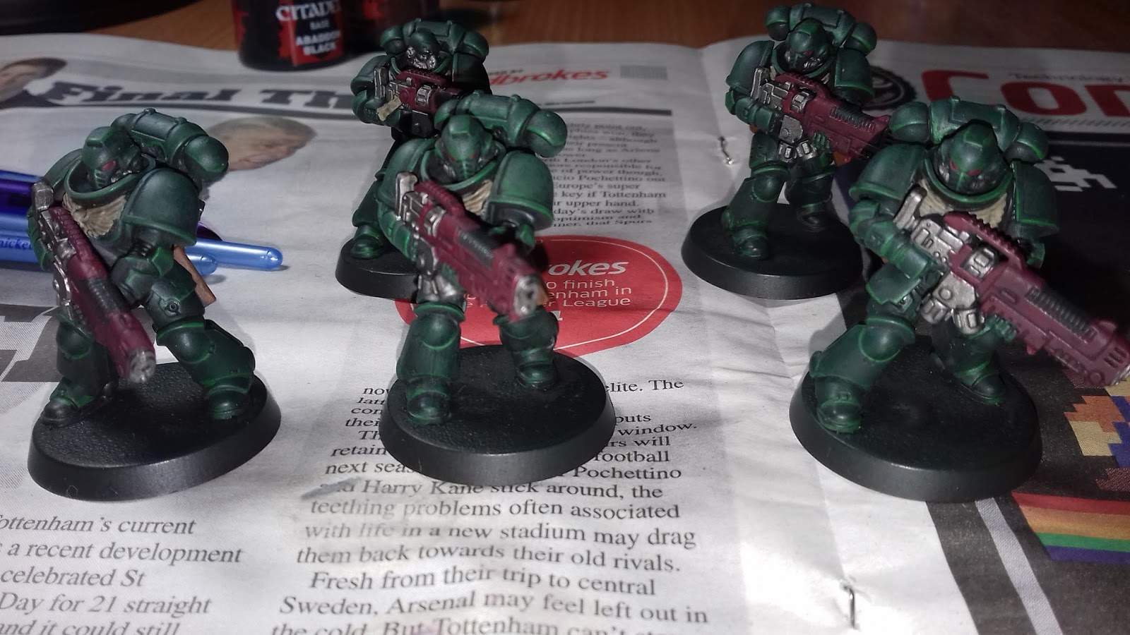 St Andrews wargaming: Hobby Sunday 15/04/18- Dark Angels Hellblasters