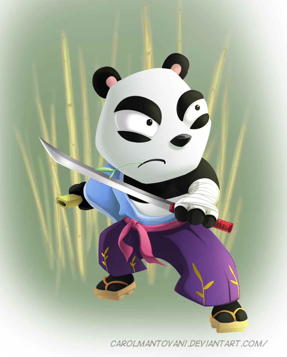Carolina Mantovani: Panda Samurai