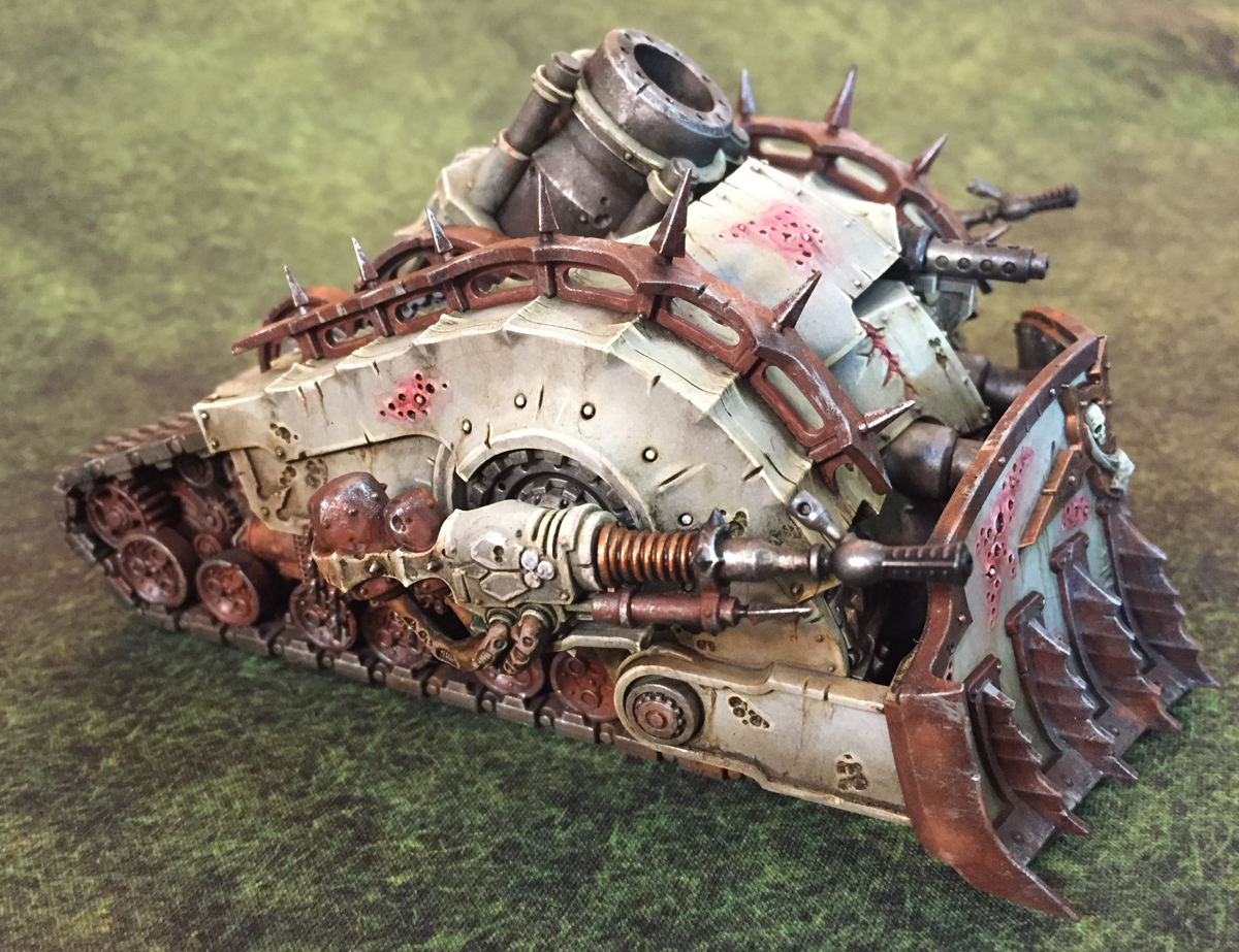 Into the Fray: Nurgle Deathshroud Terminators and Plagueburst Crawler