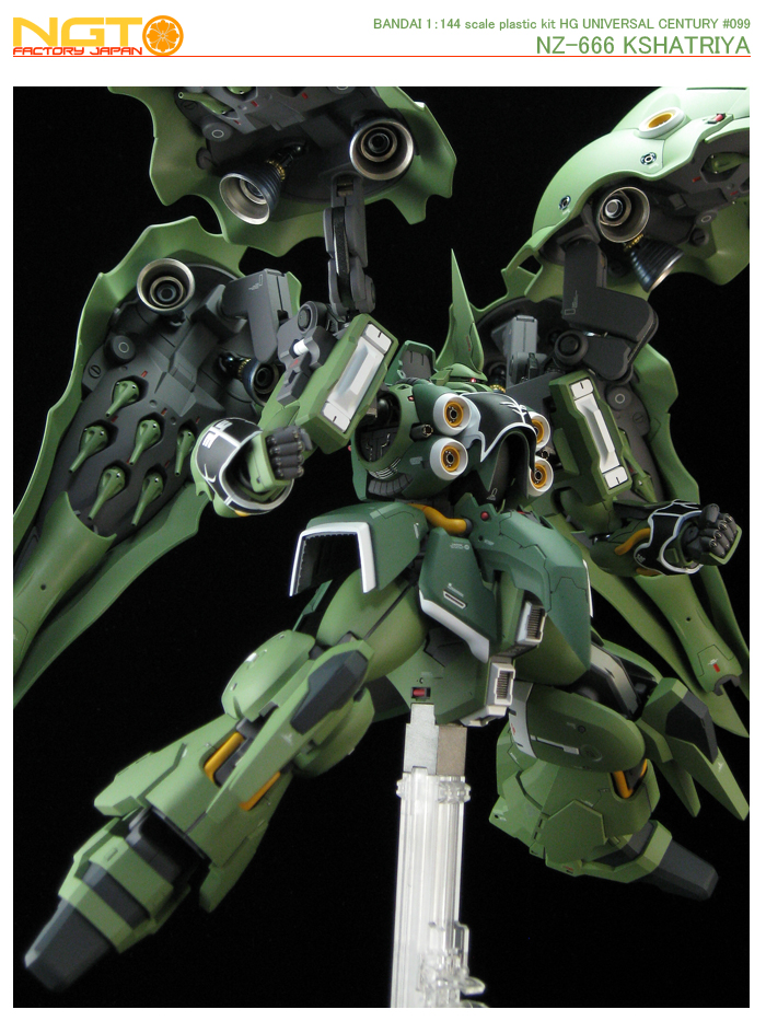 HG 1/144 Kshatriya Custom Build