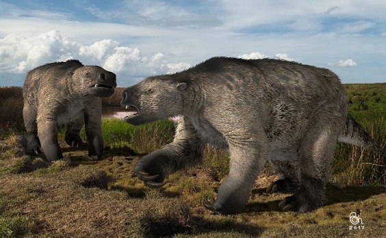 Noticias de Paleontologia: Lestodon, el gran perezoso de la región ...