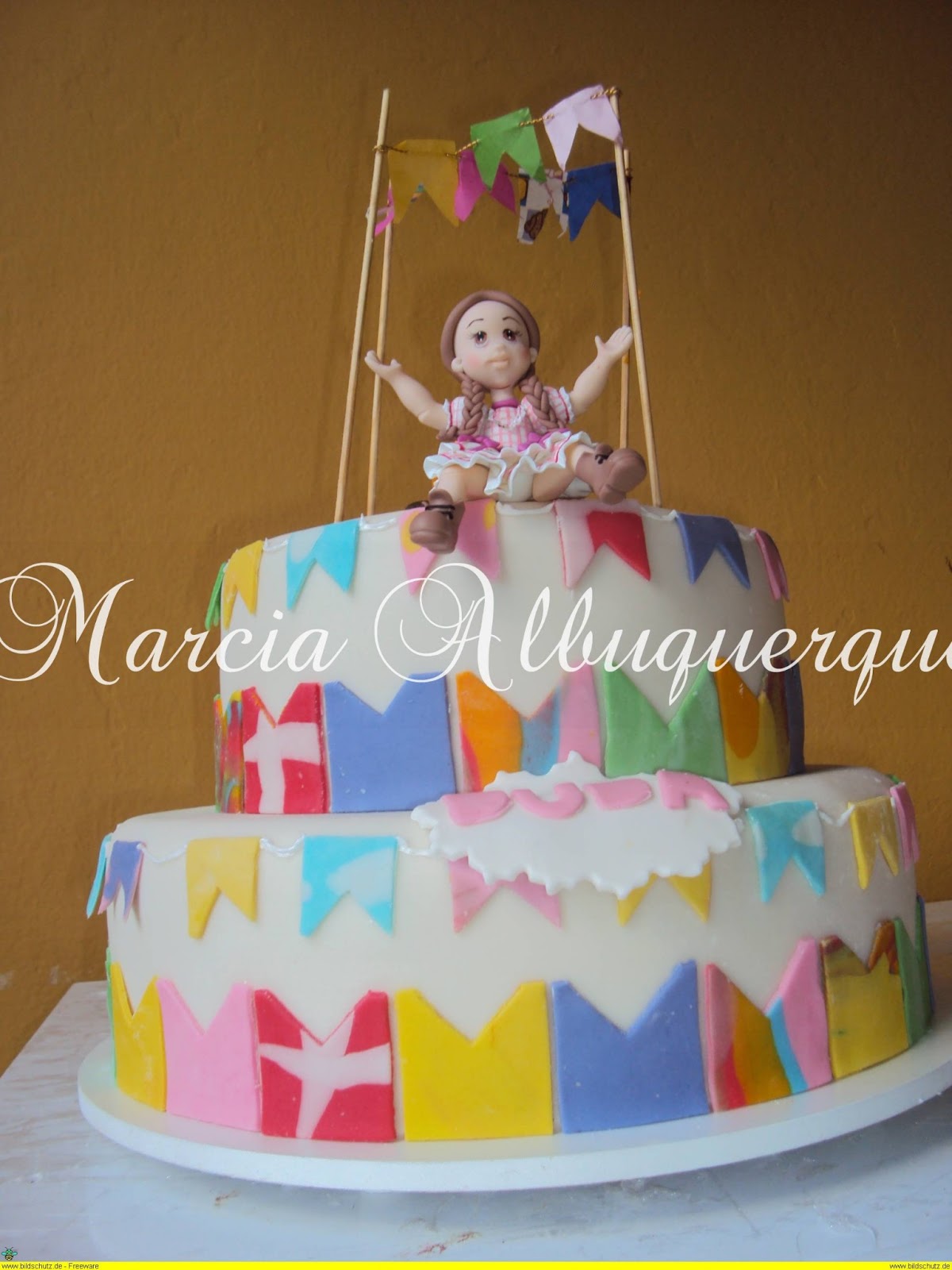 Marcia Albuquerque kids: BOLO JUNINO