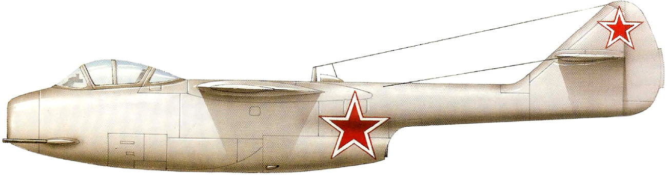 FDRA - Fuerza Aérea: Prototipo: Lavochkin La-150 (URSS)