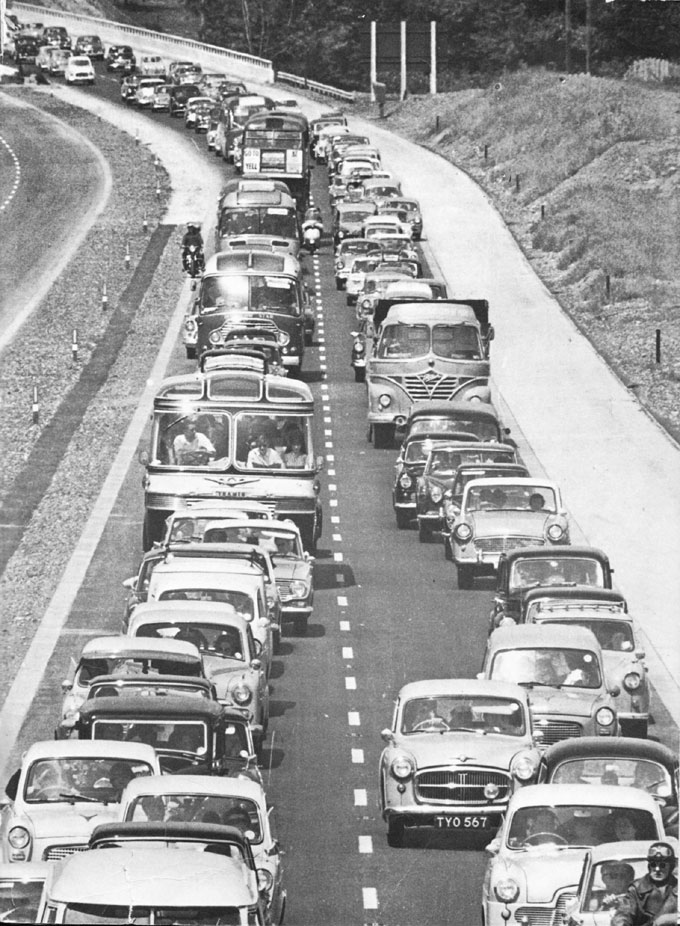 Progress is fine, but it's gone on for too long.: British traffic jam ...