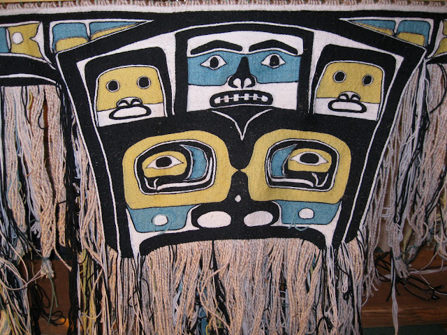 Evelyn Vanderhoop Weaving Artist: The Naaxiin/Chilkat