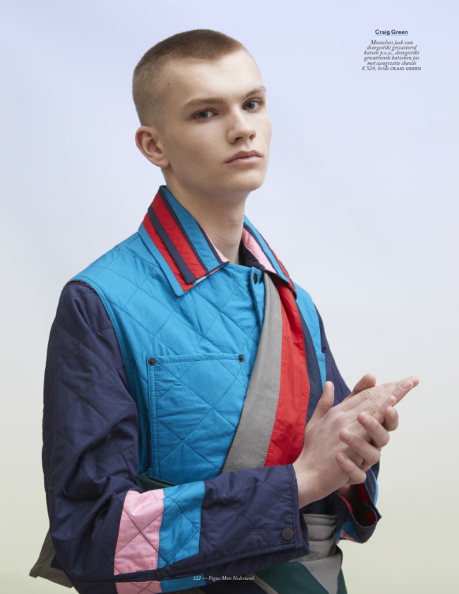 Alpha Male Model Management: JORDY - VOGUE MAN NETHERLANDS (spring ...