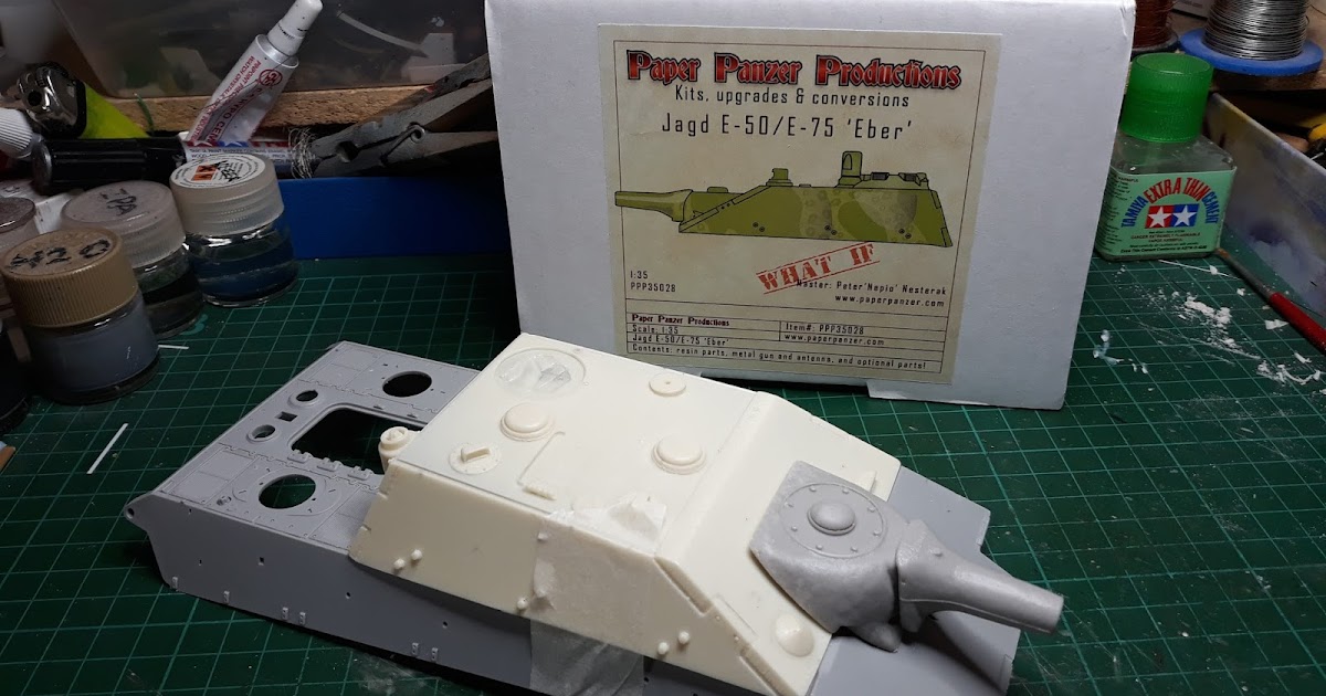 Andy King's Model Blog: E-75 'Eber' tank destroyer