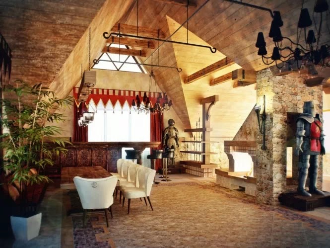 Interiores con Temáticas de Castillos.