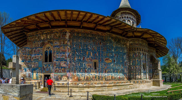 Octavian Serban: Voronet Monastery...