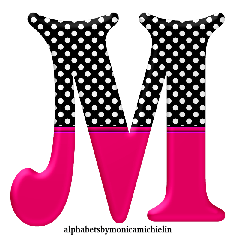 M. Michielin Alphabets: ALFABETO ROSA E BOLINHAS, PINK ALPHABET AND ...