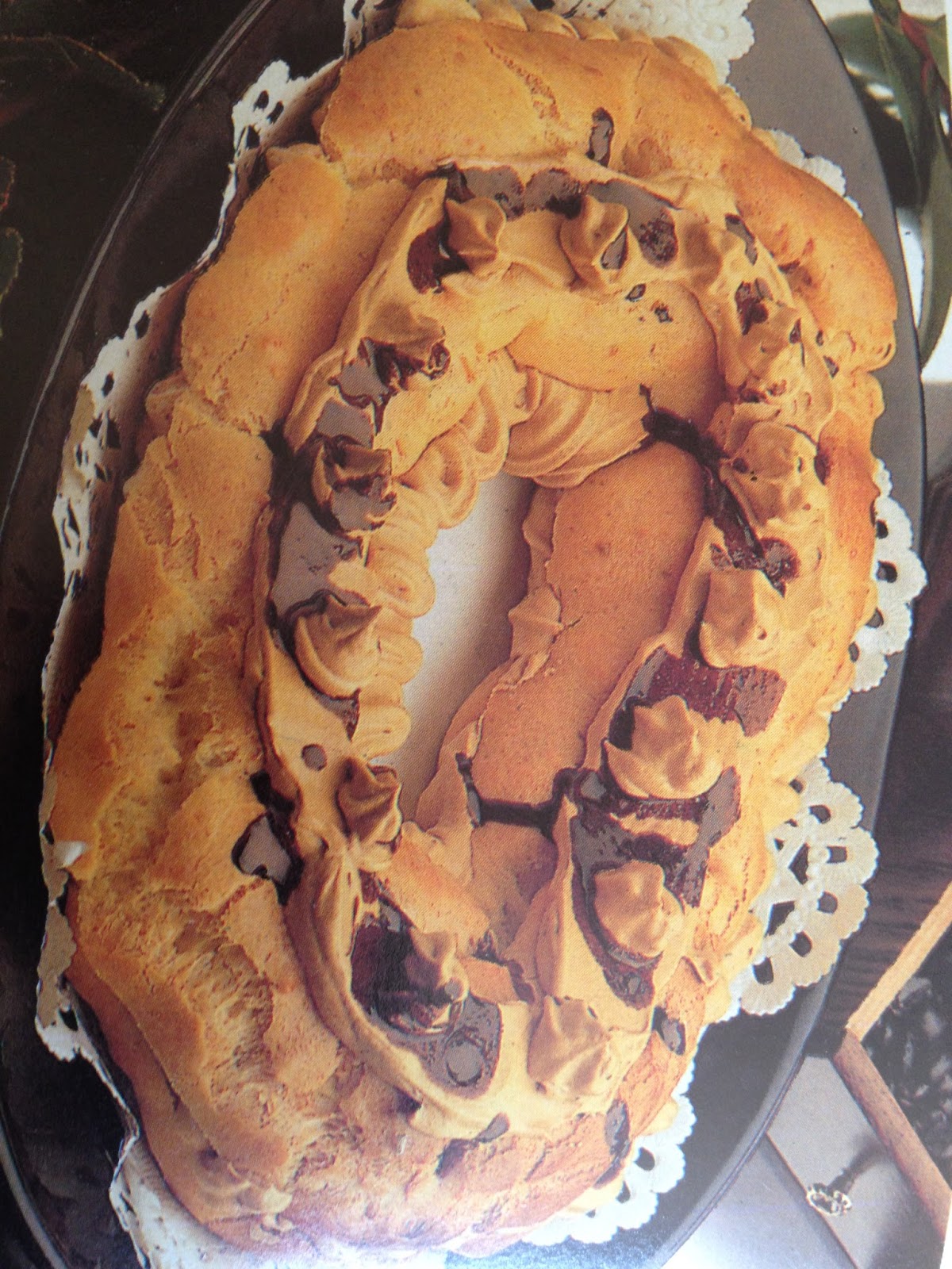 Mis Recetas de cocina y trucos: Rosco-choux de café