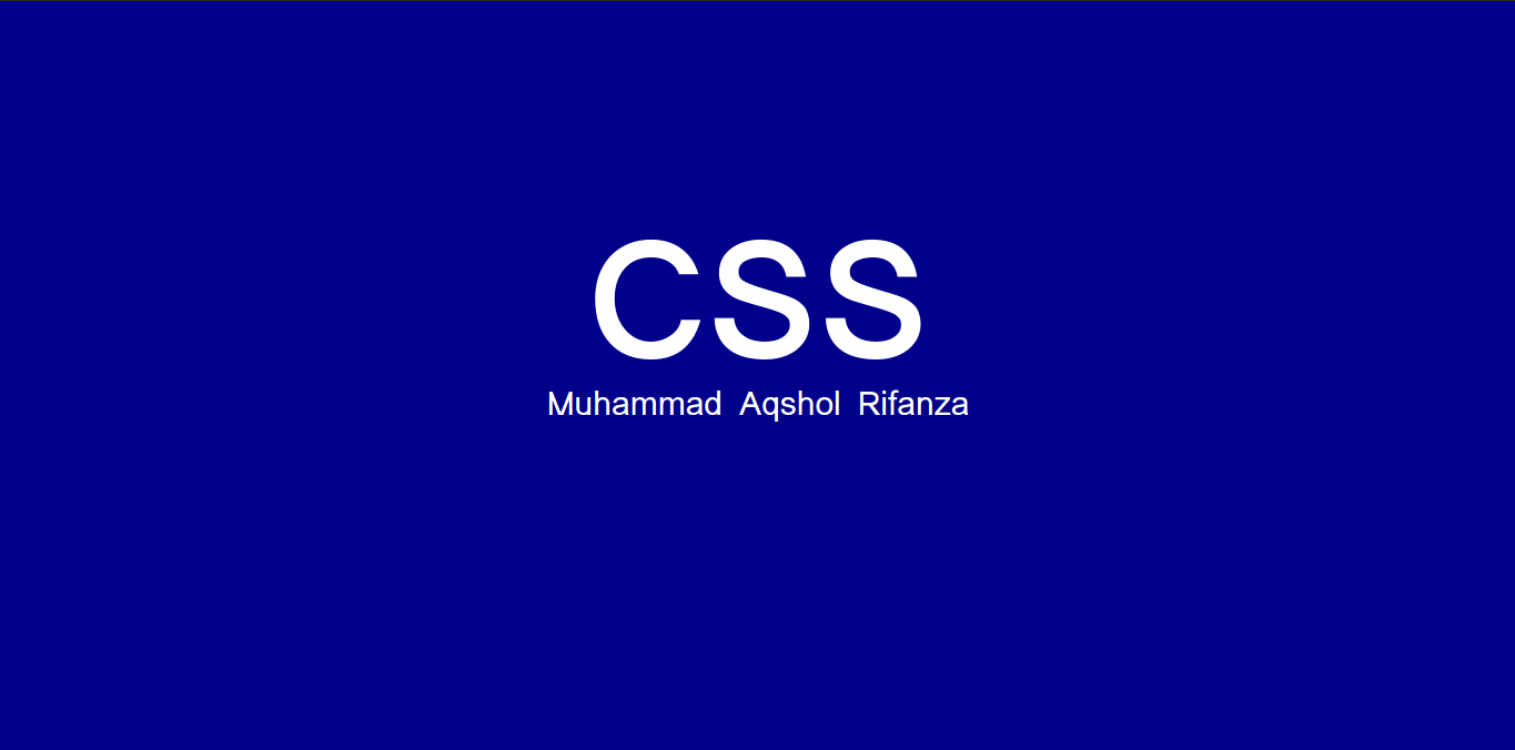 Font Pada CSS - AqsholRifanza