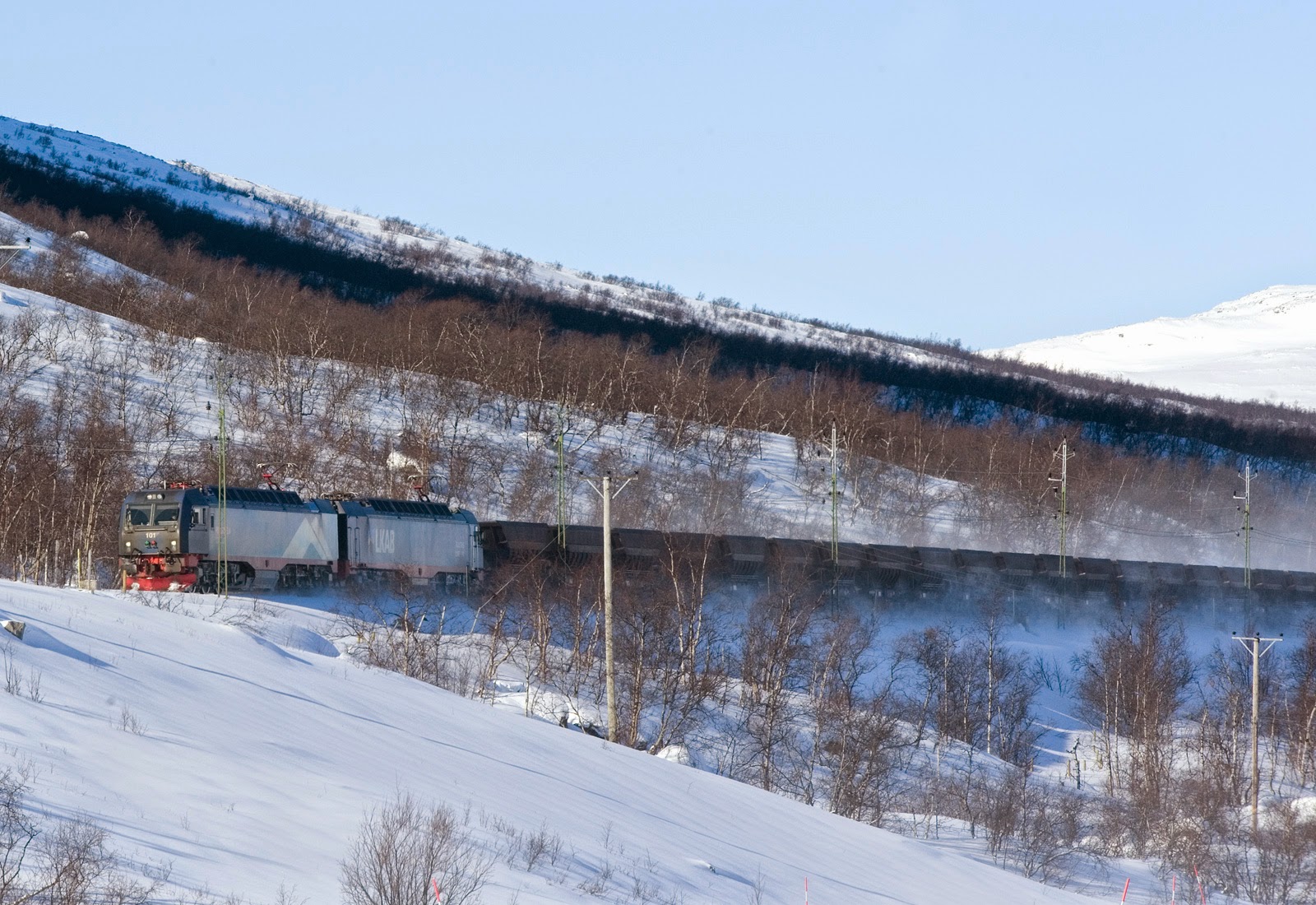 VALOKUVAUS: The Iron Ore Line ( Malmbanan) - IORE