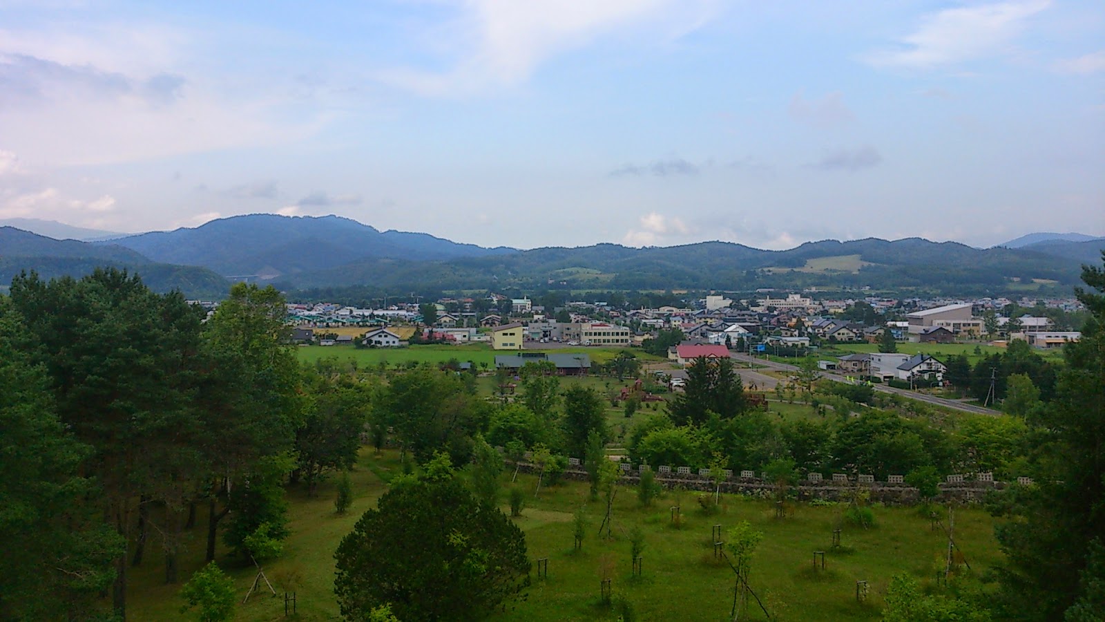 talk-hokkaido: 360 degrees from the lookout of Shimokawa Town