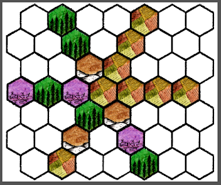 A Terrain Generator for Hex-Based Maps
