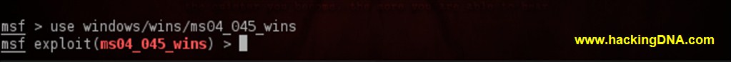 HackingDNA: Metasploit Framework With Basic Commands