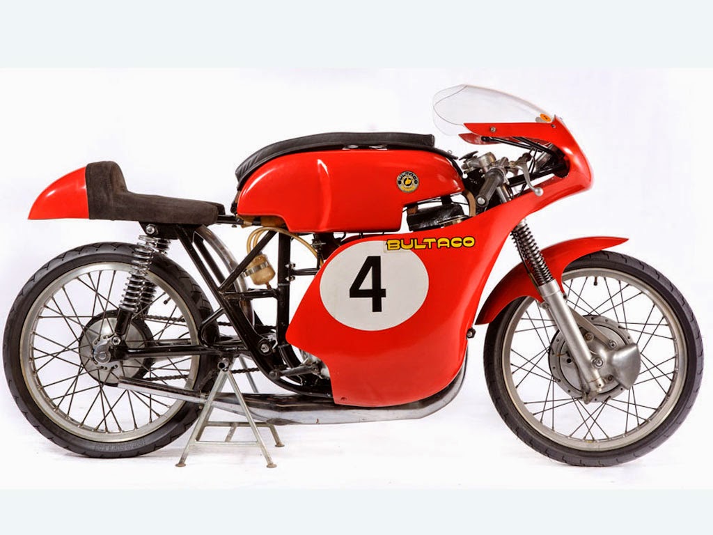 Fast is fast...: Bultaco race bikes and one for the street.