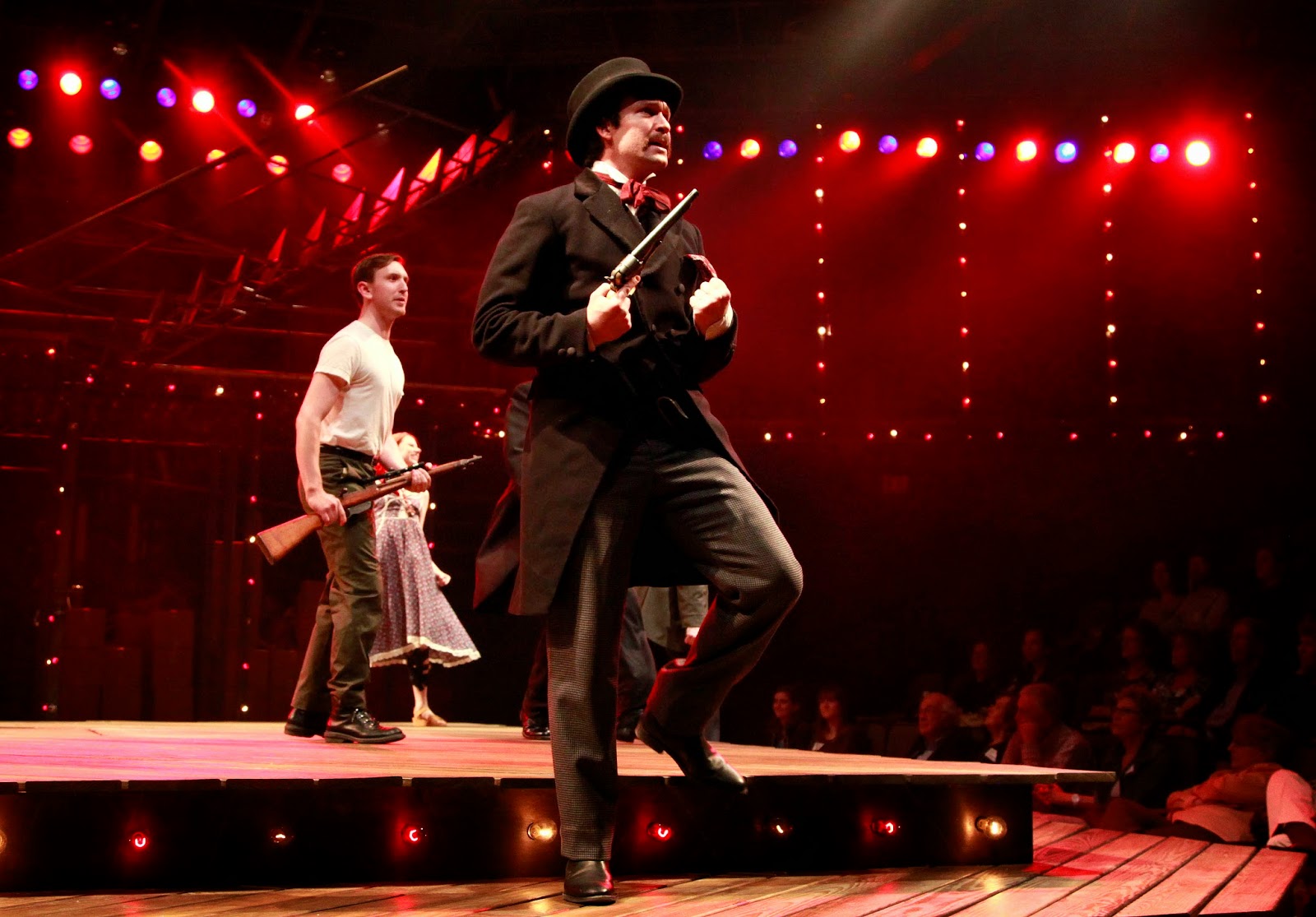 PlayMakers Page to Stage: Dress Rehersal for "Assassins"