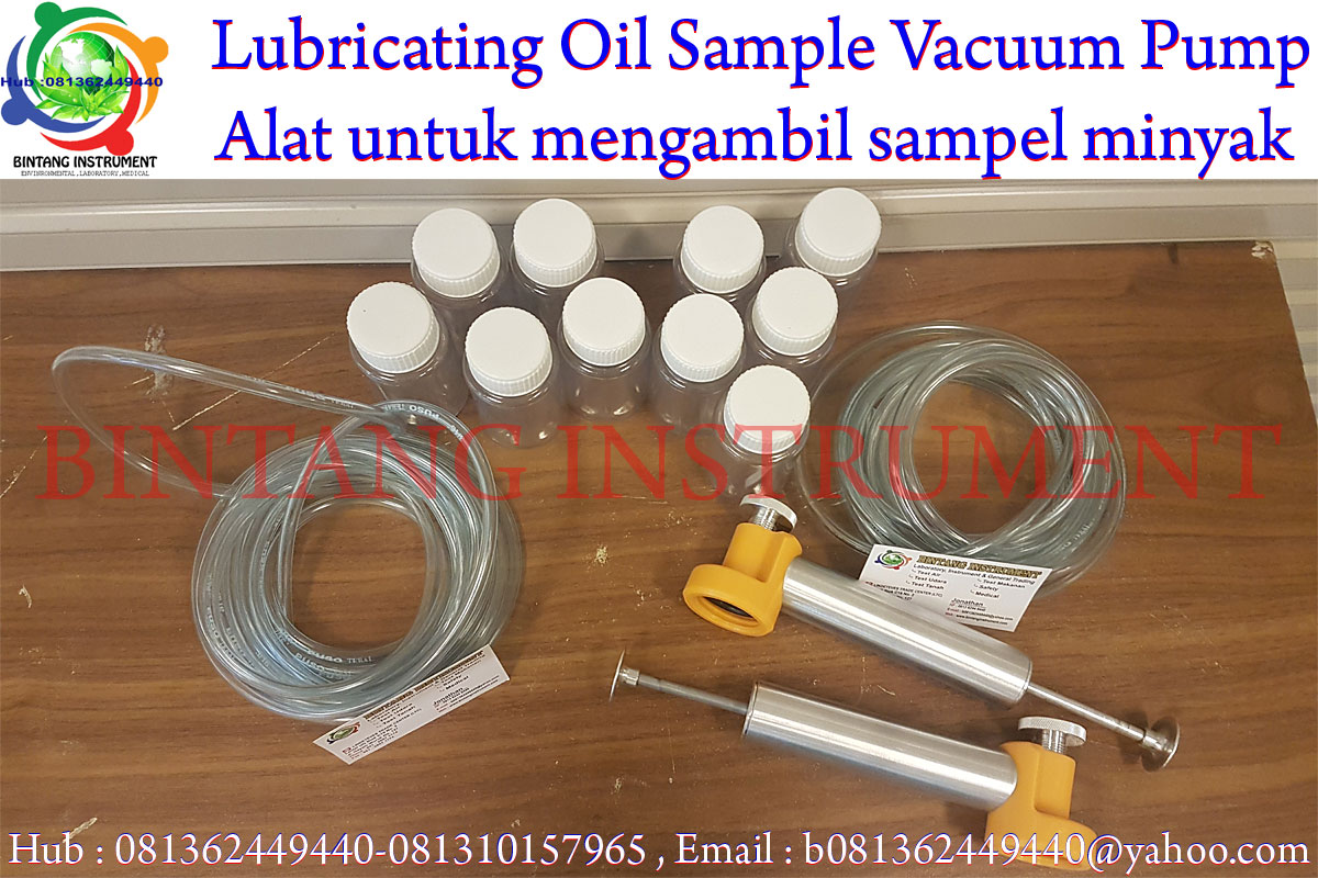 BINTANG INSTRUMENT : 081362449440 Jual Lubricating Oil Sample Vacuum ...