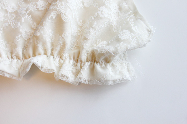 lace dress with ruffle collar pattern + tutorial - see kate sew