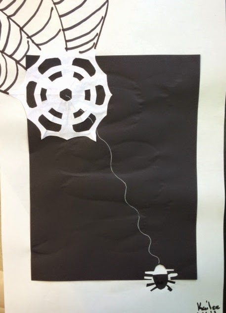 Art Julz: The Spider & the Fly - Positive & Negative Space