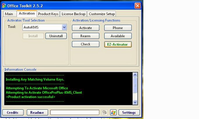 Microsoft Toolkit 2.5.2 Windows and Office Activator