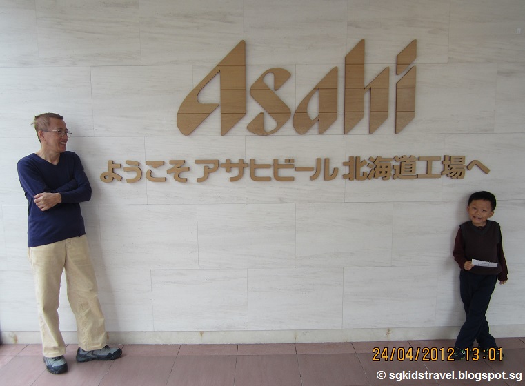 Me, My Mom ... and Travelling: ASAHI BEER FACTORY, HOKKAIDO, JAPAN
