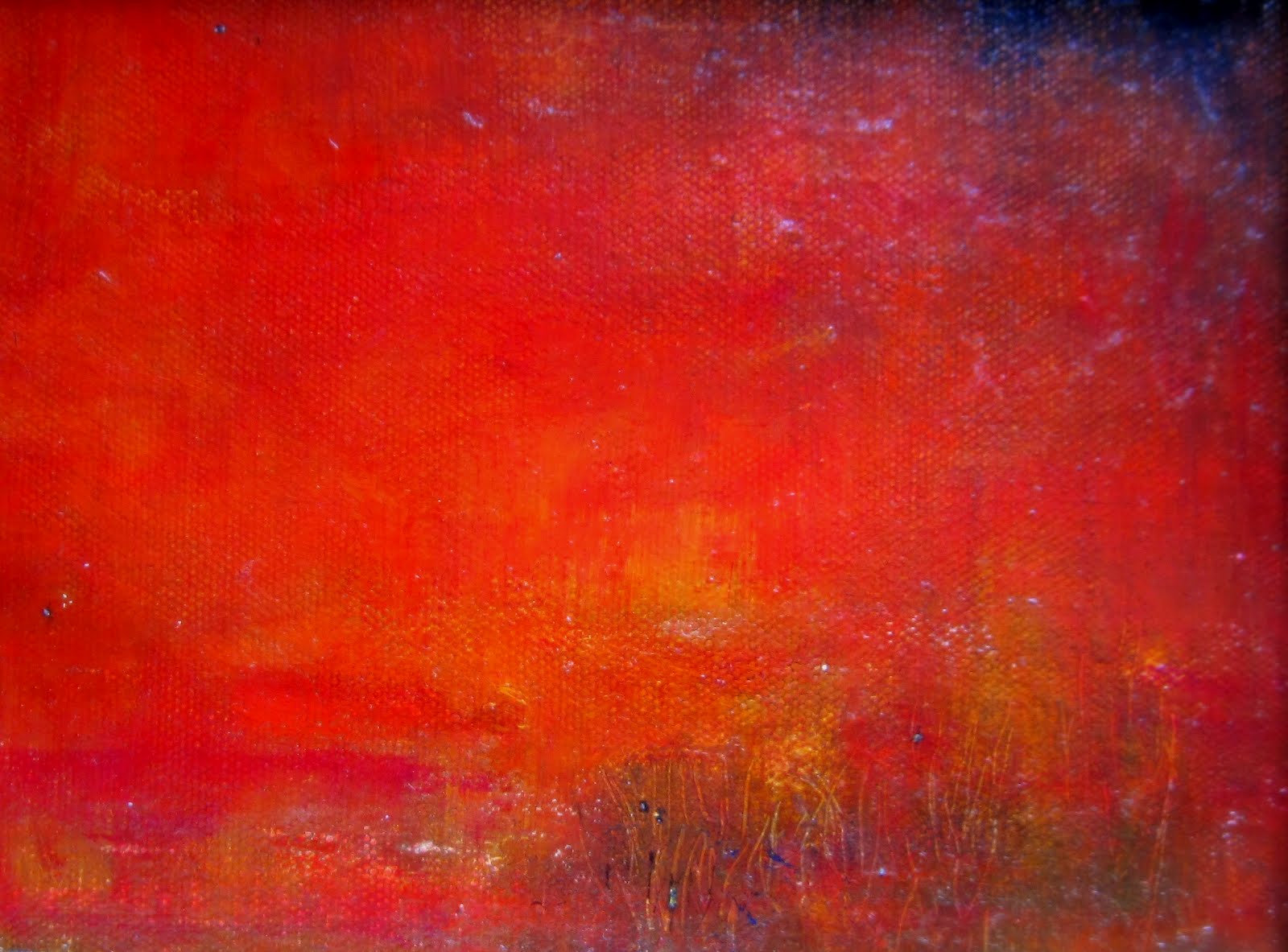 Bohemian Artist: Painting & Thought: The Landscape: In Red