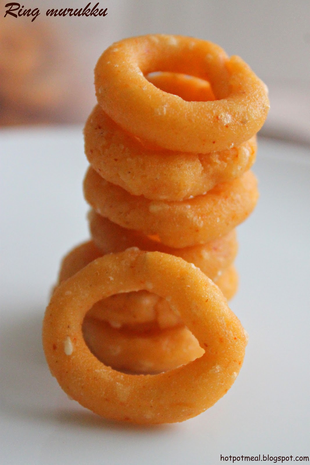 Hot pot cooking: Ring murukku