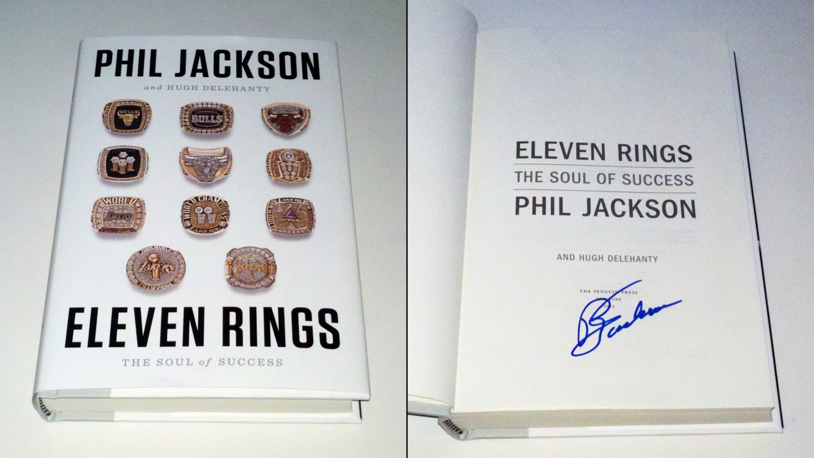 Jonathan's Autograph Signings: Phil Jackson (05/21/13)