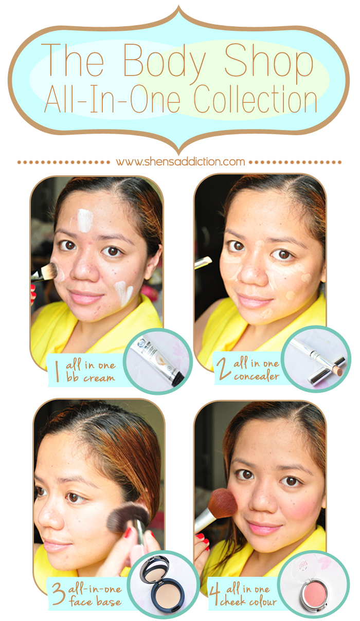 The Body Shop All-In-One Makeup Range + Giveaway - Shen's Addiction