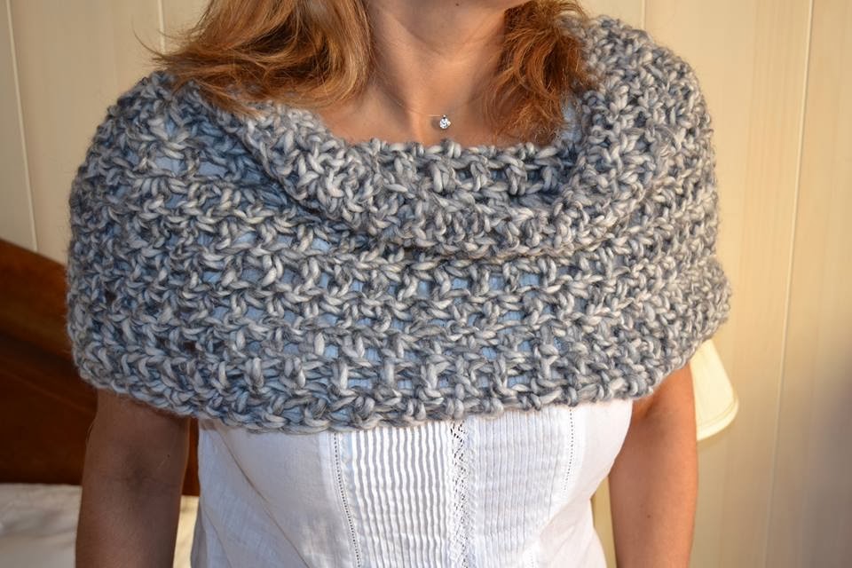 5mentarios de la Chana: MANUALIDADES Y LABORES: CHAL CERRADO