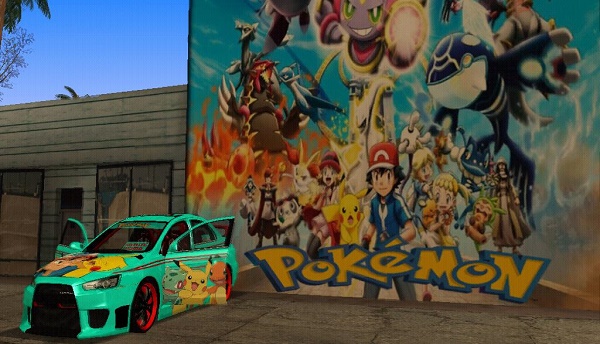 Mobil Pokemon (Demam Pokemon) | GTAind - Mod GTA Indonesia