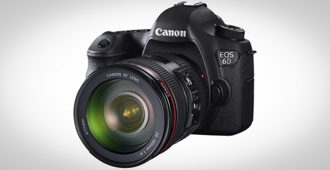 Canon EOS 6D – the world’s smallest full-frame DSLR camera