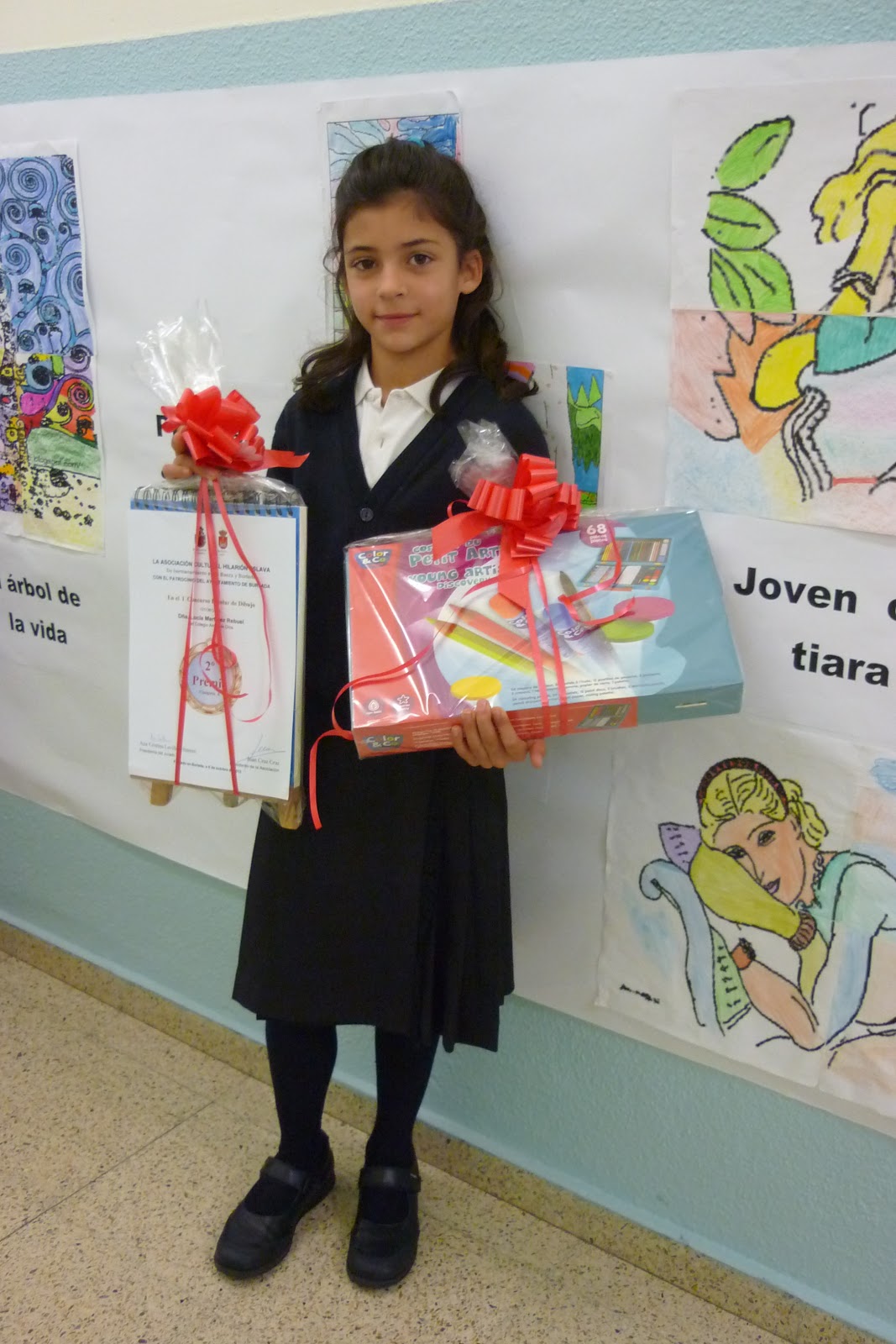 COLEGIO AMOR DE DIOS BURLADA: ENTREGA DE PREMIOS CONCURSO PINTURA