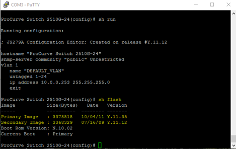 HP Aruba 2530 Network Switch VLAN Configuration - Code Exploit Cyber ...