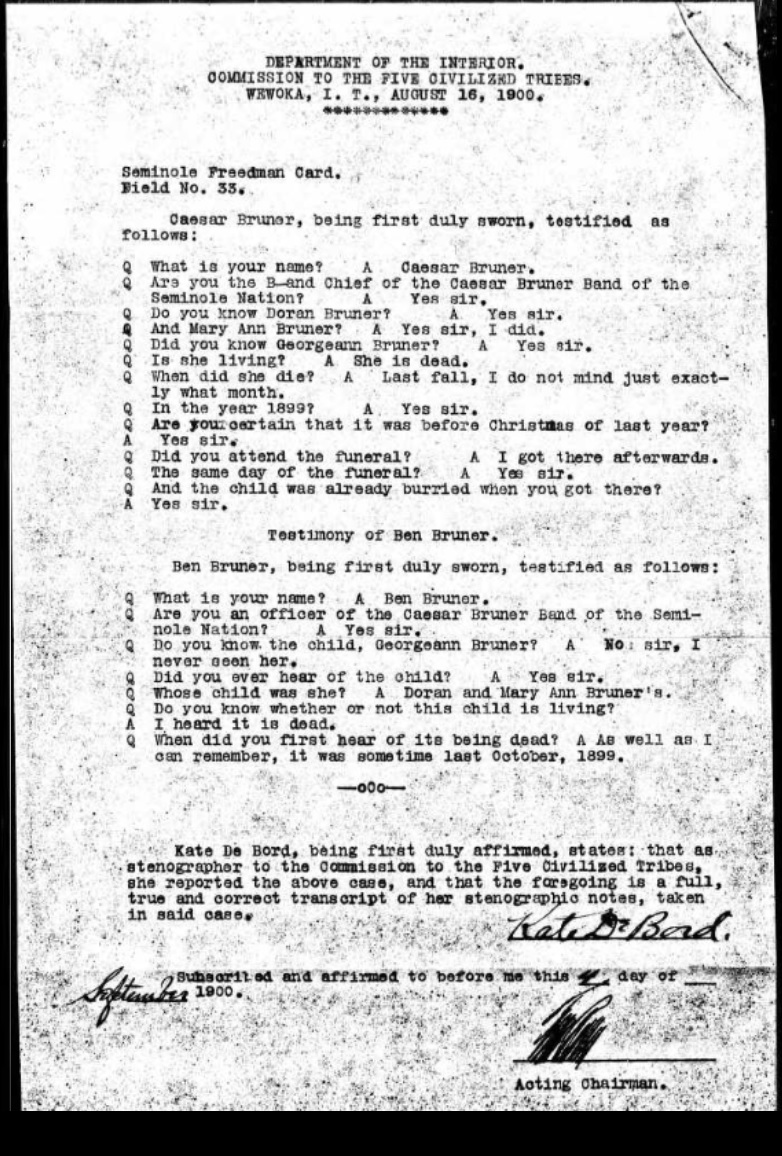 The African-Native American Genealogy Blog: The Family of Doran and ...