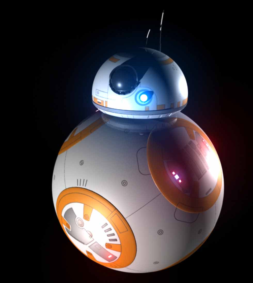 Escape Studios Animation Blog: BB-8 From Star Wars - Now Available for ...