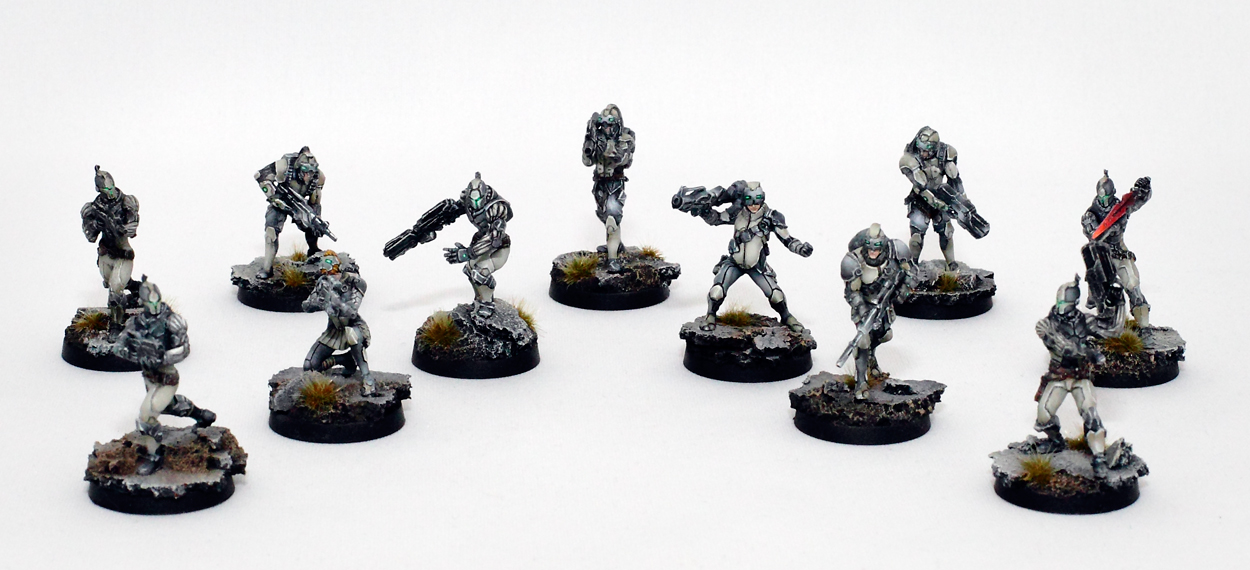 The Dark Prophet Chronicles: Miniature Spotlight: Infinity ALEPH Steel ...
