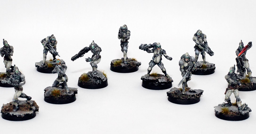 The Dark Prophet Chronicles: Miniature Spotlight: Infinity ALEPH Steel ...
