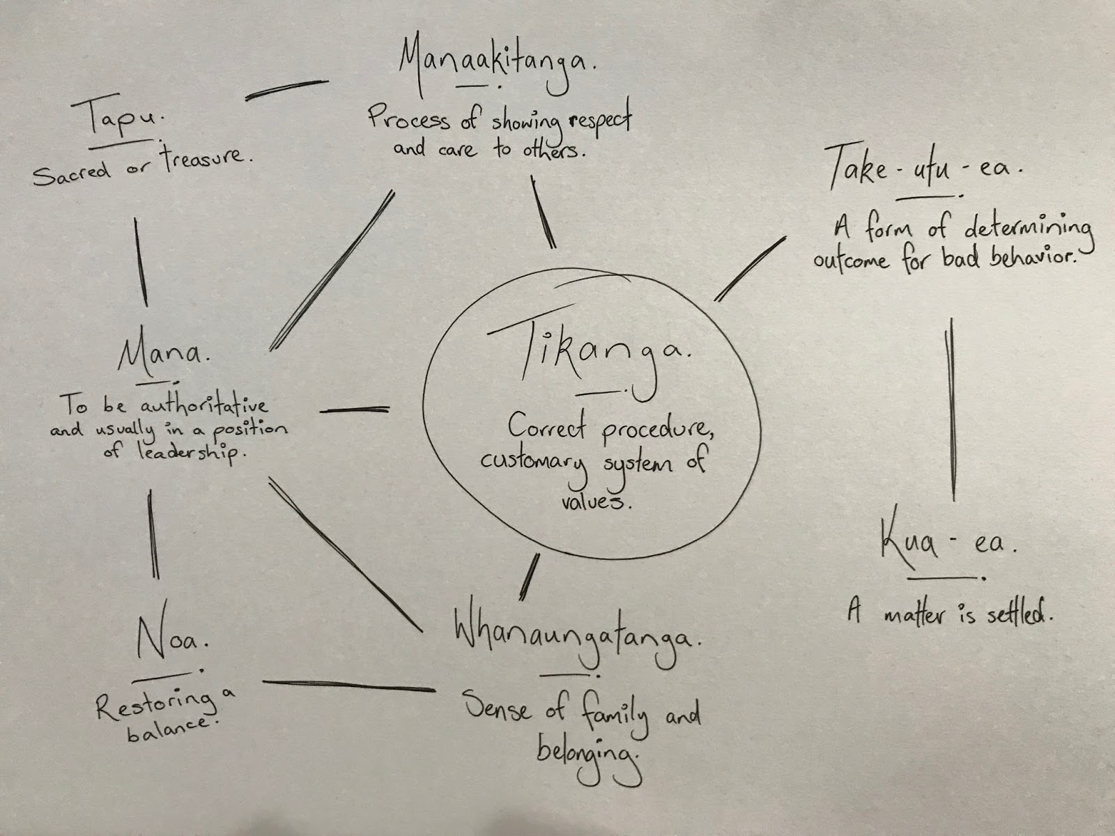 taiik.: Week 2 - Maori Values and Principles