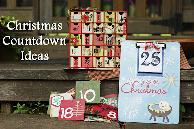 KarenScraps: Christmas Countdown / Advent Calendar Ideas