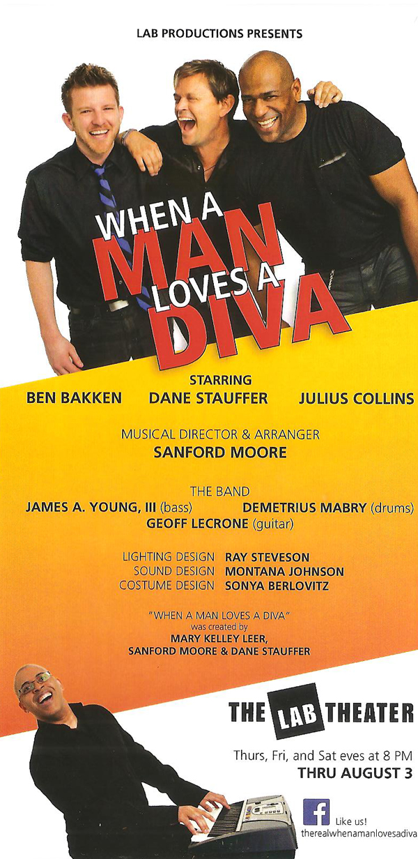 Cherry and Spoon: "When a Man Loves a Diva" at the Lab Theater