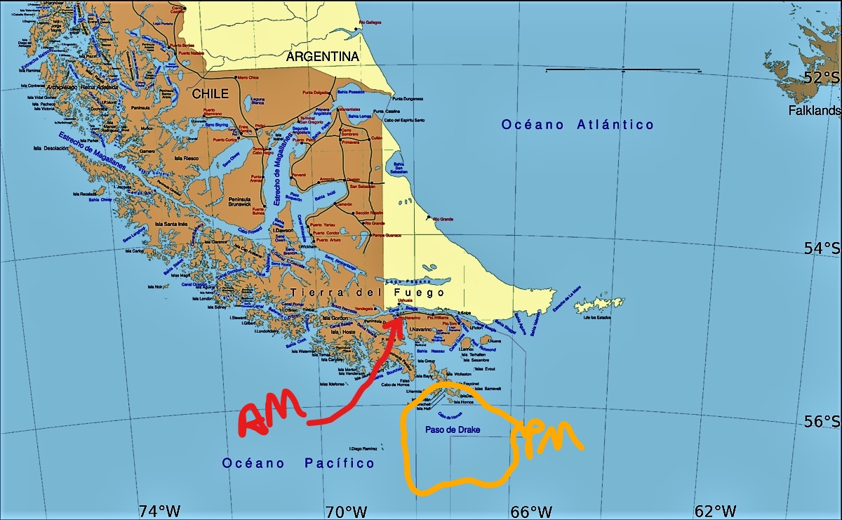 My Travel Blog: Patagonia: Beagle Channel and Glacier Alley