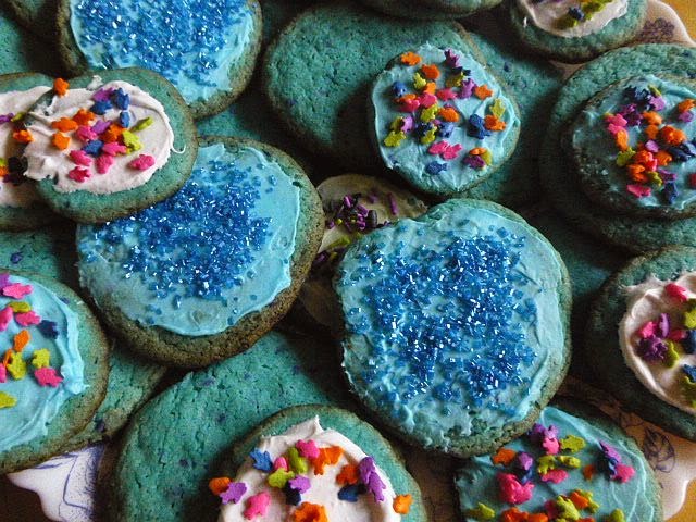 CakeSophia: Cookies in blue