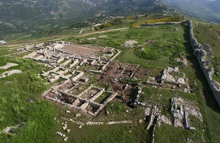 ArqueoLugares: BYLLIS. Colina Gradishta. prox. Kremenar. Ballsh. Albania